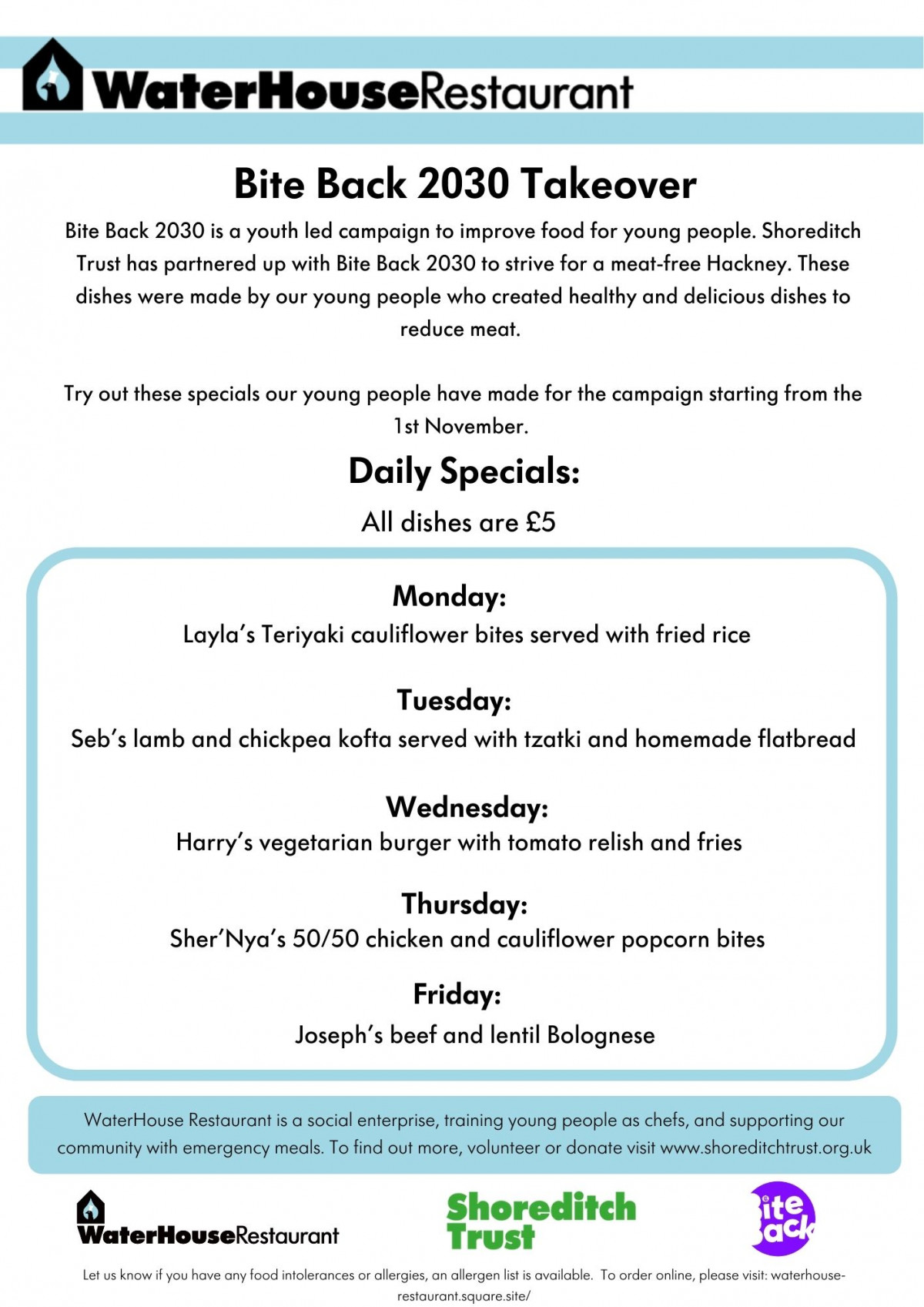 Shoreditch Trust | Bite Back 2030 takeover